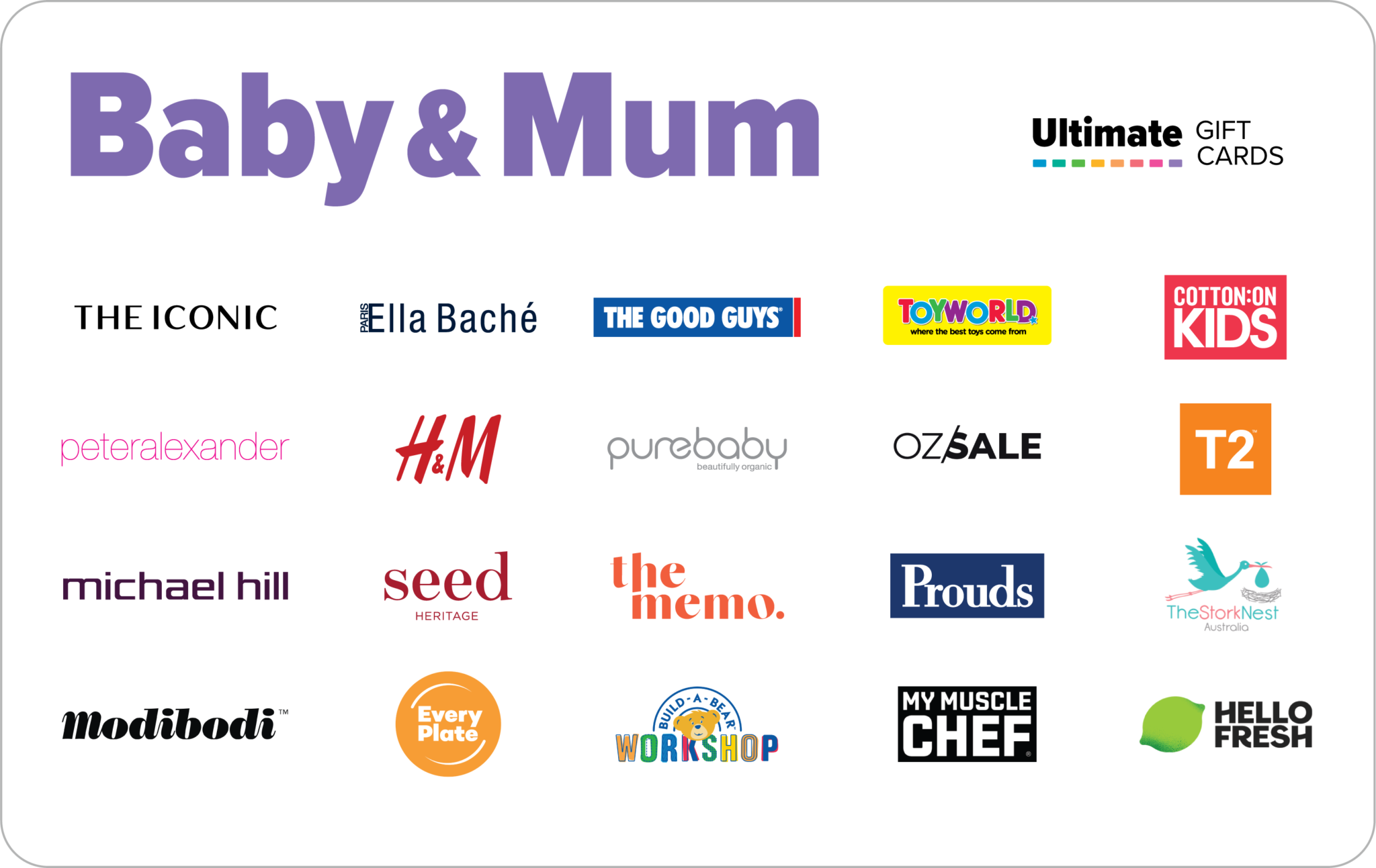 Ultimate Gift Cards